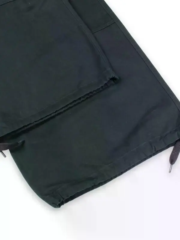 Balenciaga Navy Cotton Ripstop Cargo Pants