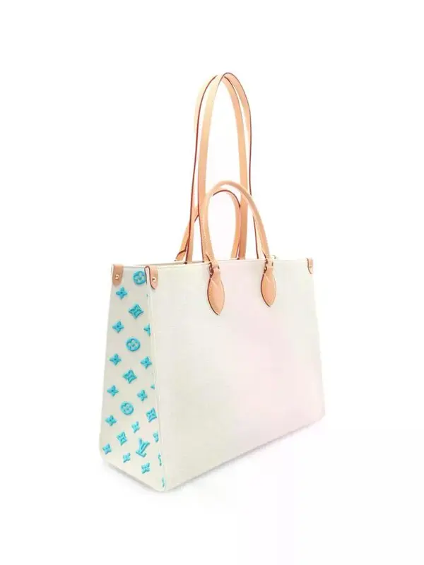 LOUIS VUITTON On-the-go Gm Okinawa Limited Edition Tote Bag - Neutrals