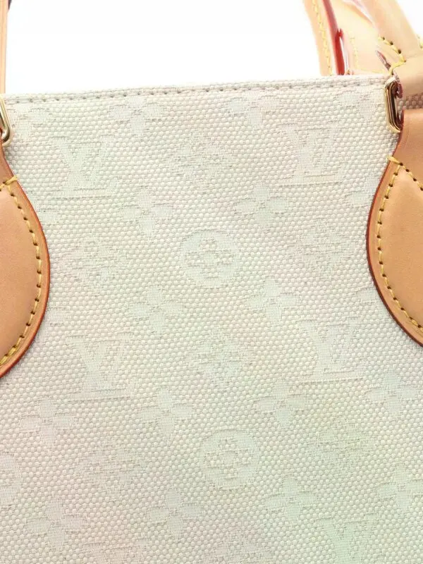 LOUIS VUITTON On-the-go Gm Okinawa Limited Edition Tote Bag - Neutrals