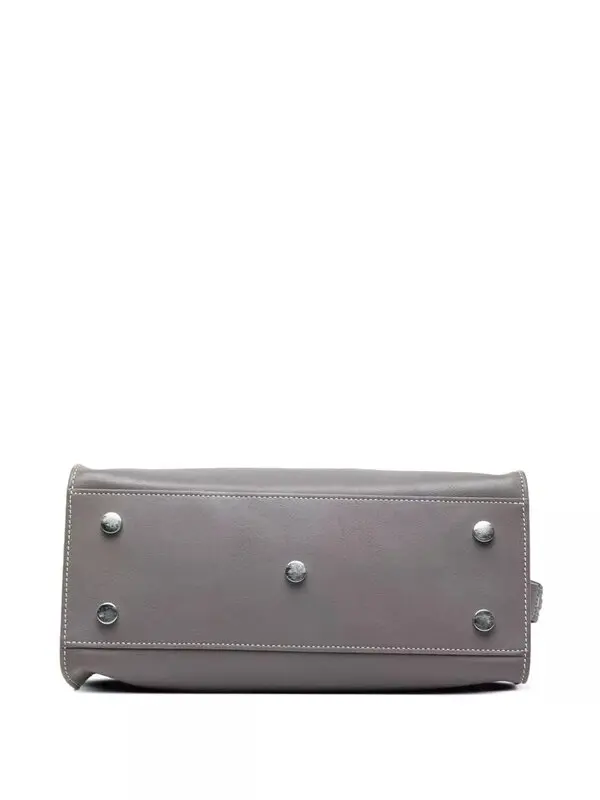 Saint Laurent Baby Leather Monogram Downtown Cabas Satchel