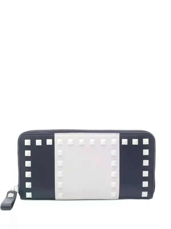 Valentino Garavani 2000s Rockstud Wallet - Blue