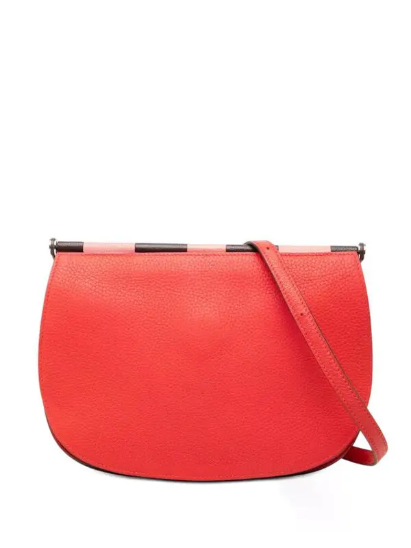 Hermès Taurillon Clemence Mysore Saut 25 Crossbody Bag - Red