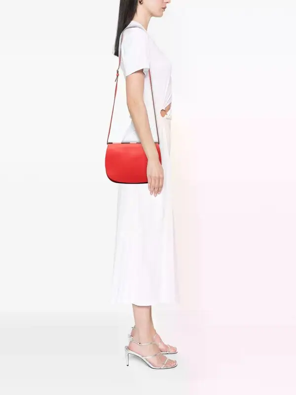 Hermès Taurillon Clemence Mysore Saut 25 Crossbody Bag - Red