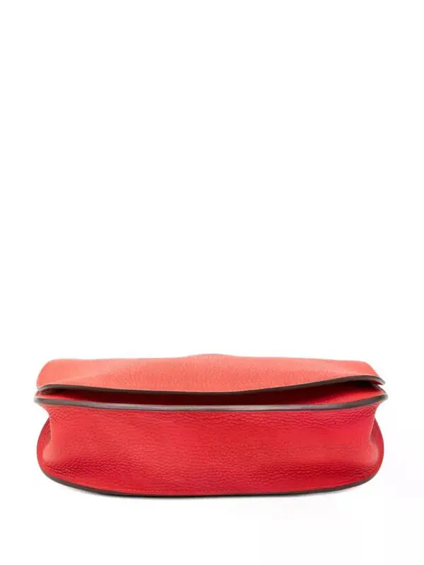 Hermès Taurillon Clemence Mysore Saut 25 Crossbody Bag - Red