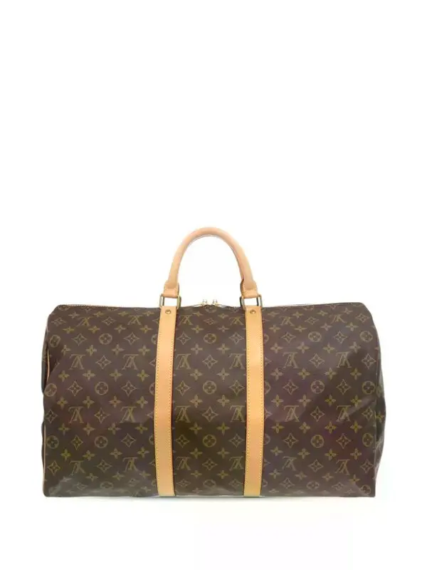 LOUIS VUITTON Monogram Keepall 50 Travel Bag