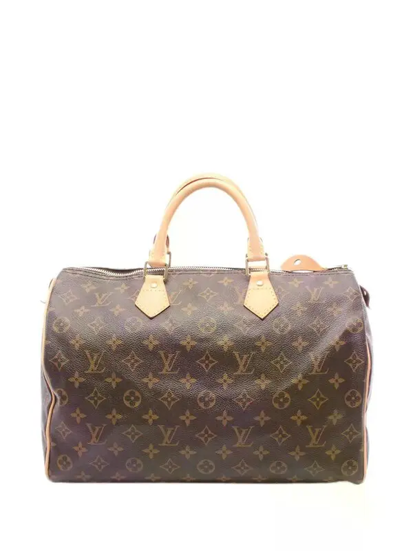 LOUIS VUITTON Monogram Speedy 35 Boston Bag