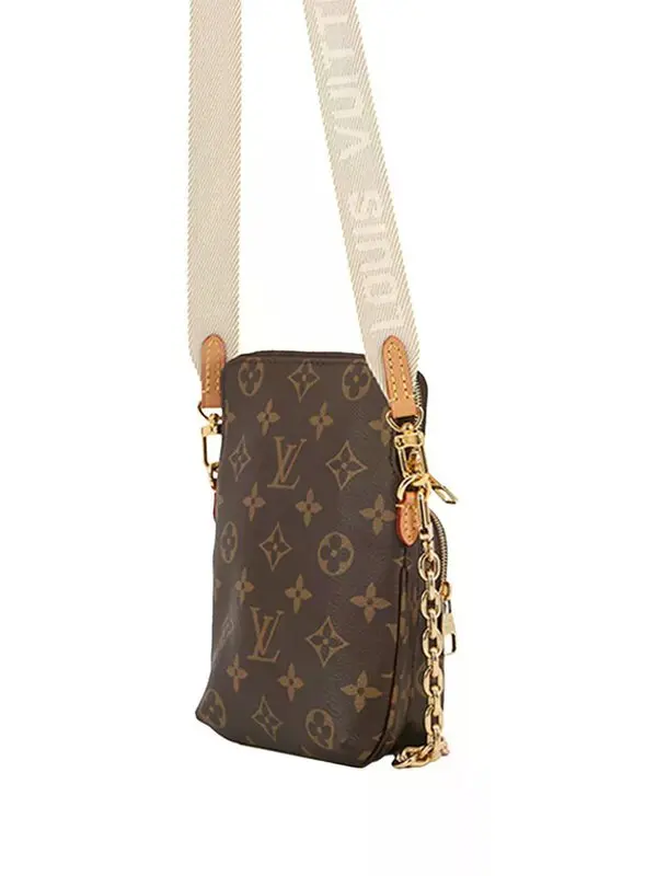 LOUIS VUITTON Monogram Utility Phone Sleeve Satchel