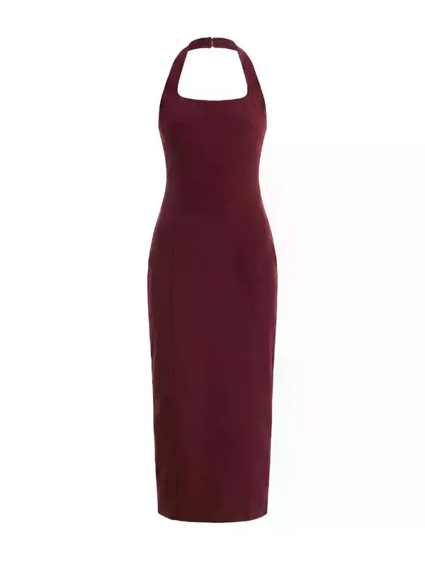 AXEL 113 Jennie Halterneck Midi Dress