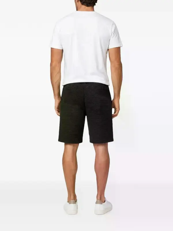 Emporio Armani Embossed Drawstring Shorts