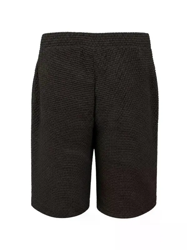 Emporio Armani Embossed Drawstring Shorts
