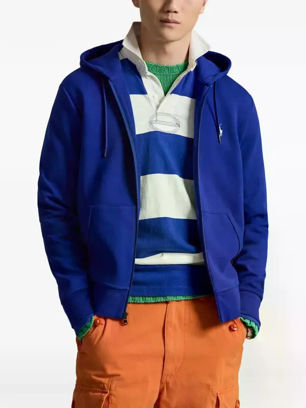 Polo Ralph Lauren Zip-up Hoodie - Blue