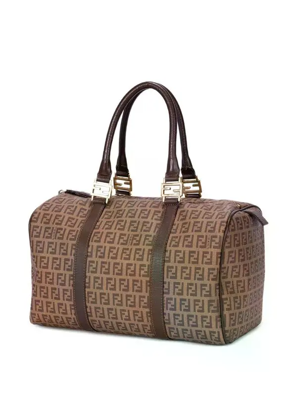 Fendi Forever Bauletto Ff-logo Travel Bag