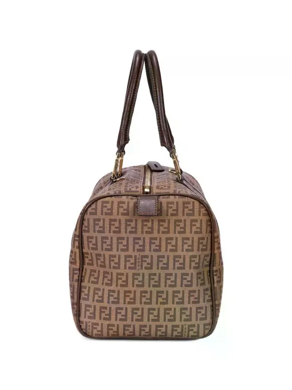 Fendi Forever Bauletto Ff-logo Travel Bag