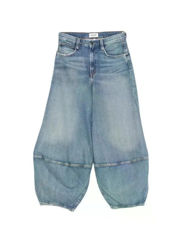AGOLDE Barrel-leg Jeans With Seam Detail