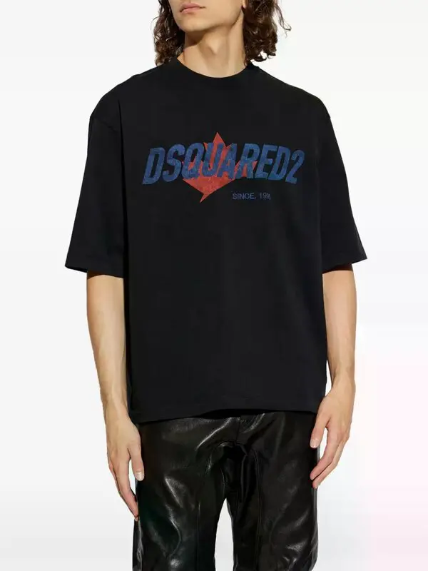 Dsquared2 Logo-print T-shirt - Black