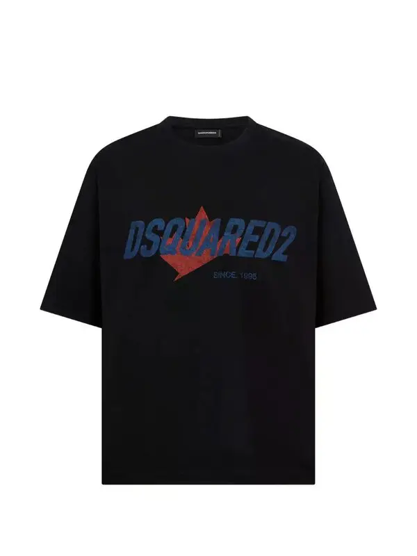 Dsquared2 Logo Loose Fit T-shirt - Black