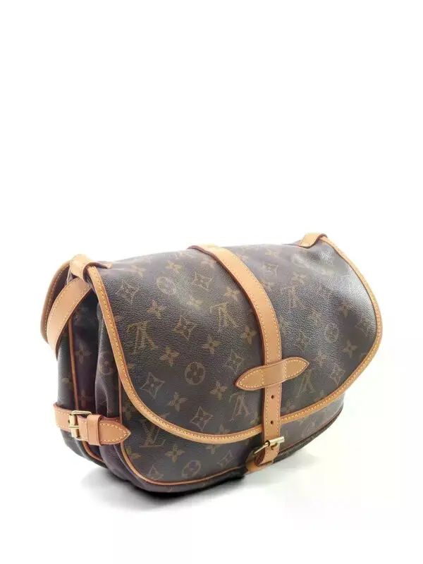 LOUIS VUITTON 2008 Saumur 30 Monogram Canvas Bag