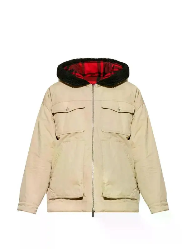 Dsquared2 Hooded Zip-up Jacket