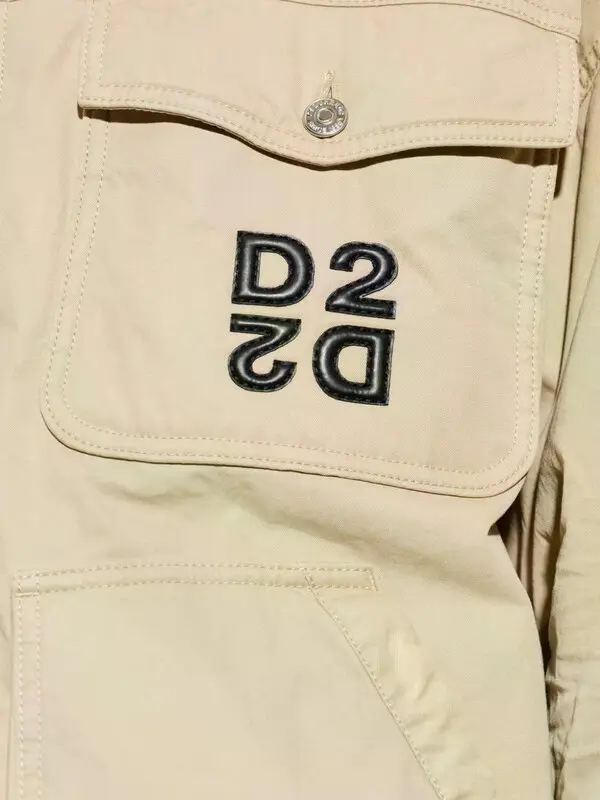 Dsquared2 Hooded Zip-up Jacket