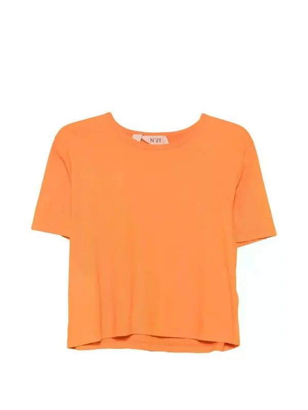 N°21 Cropped Crew Neck T-shirt