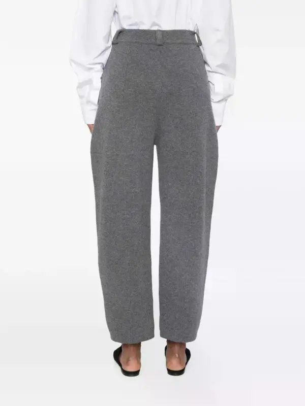 LISA YANG Wrenda Belt-loop Knitted Trousers