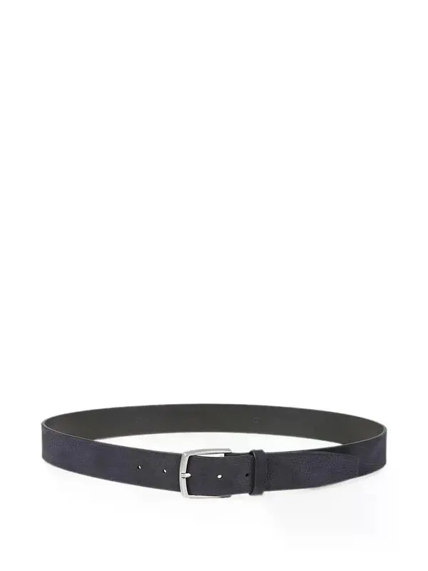 Orciani Leather Belt - Blue