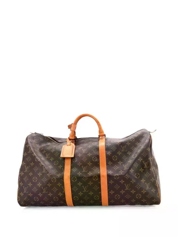 LOUIS VUITTON Keepall 55 Monogram Canvas Travel Bag