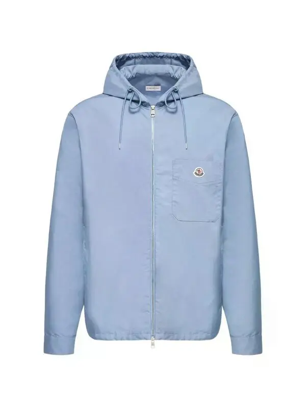 Moncler Logo-patch Zip-up Lightweight Jacket