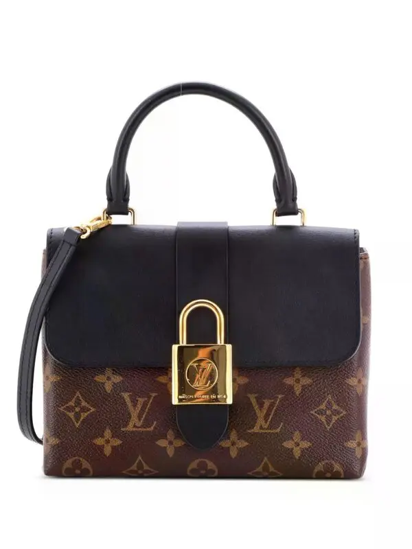 LOUIS VUITTON Locky Bb Satchel Monogram Canvas - Black