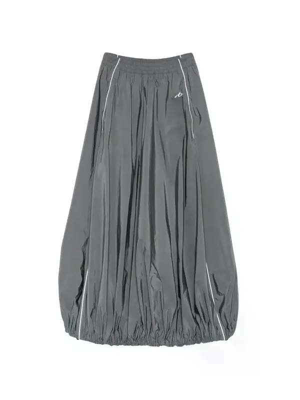 Balenciaga Side-stripe Balloon Hem Maxi Skirt