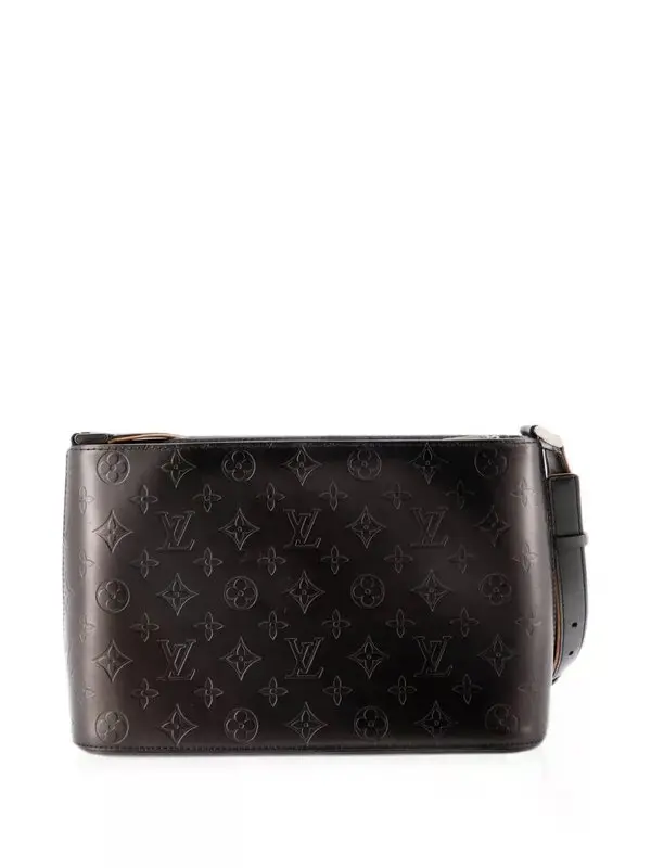 LOUIS VUITTON Monogram Vernis Mat Allston Shoulder Bag