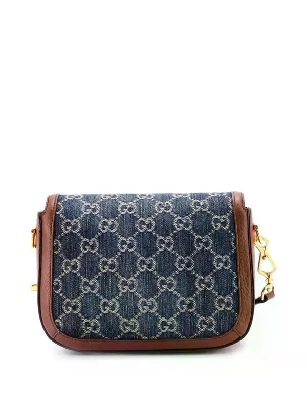 Gucci Horsebit 1955 Mini Shoulder Bag - Blue