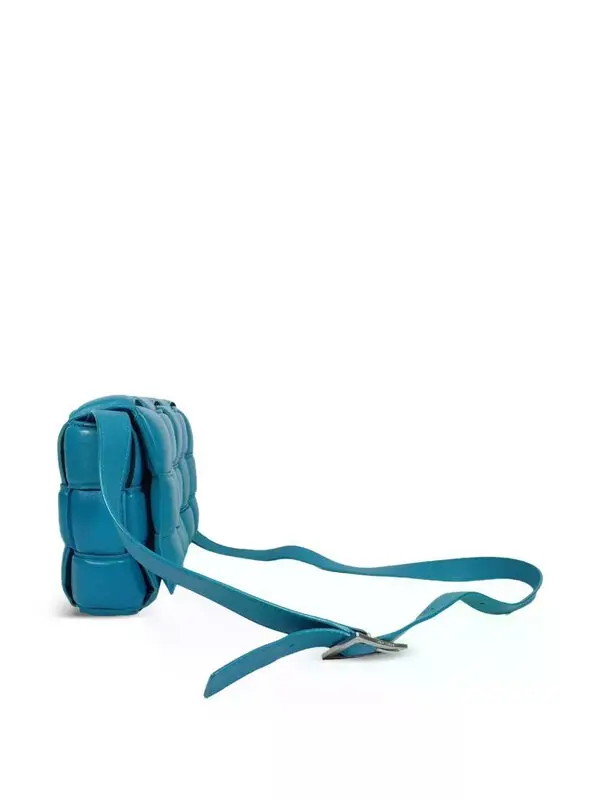Bottega Veneta Cassette Padded Shoulder Bag - Blue