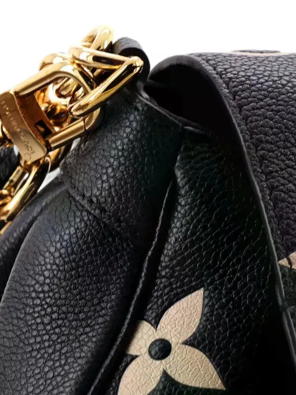 LOUIS VUITTON Monogram Empreinte Favorite Nm Handbag - Black