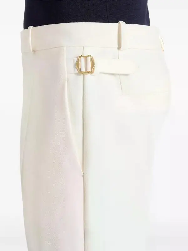 Manière De Voir Maniera De Voir Off-white Tailored Trousers