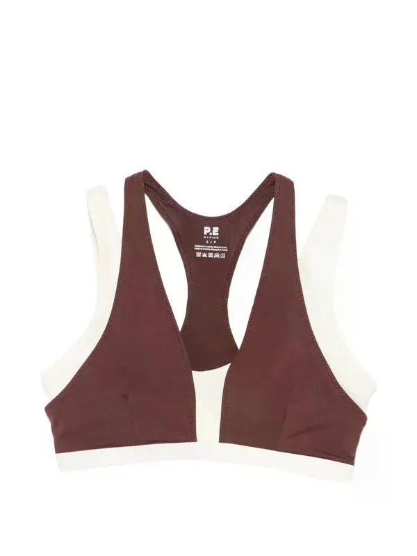 P.E Nation Unity Layered Sports Bra