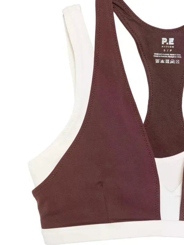 P.E Nation Unity Layered Sports Bra
