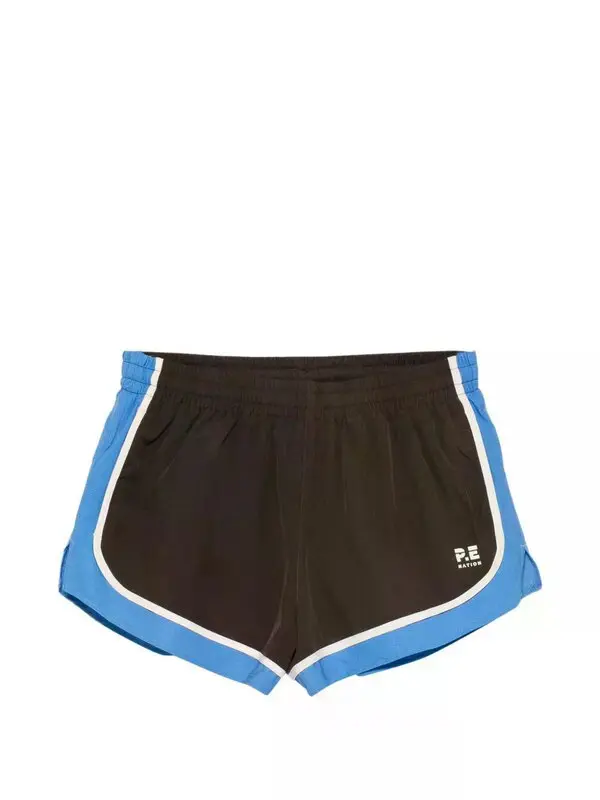 P.E Nation Stride Logo-print Shorts