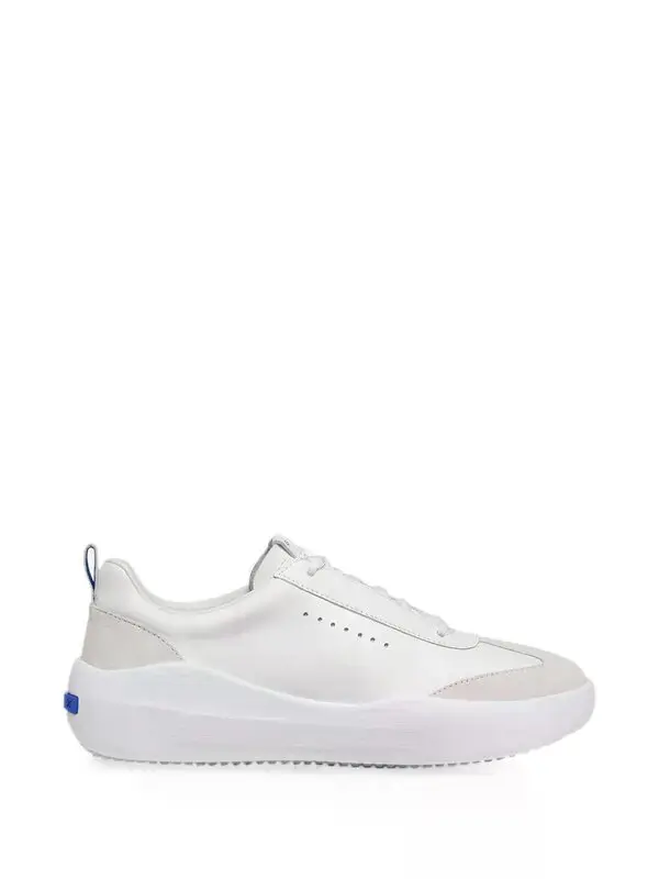 Geox Suede Panelled Sneakers
