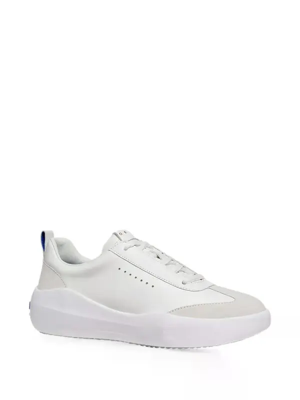 Geox Suede Panelled Sneakers