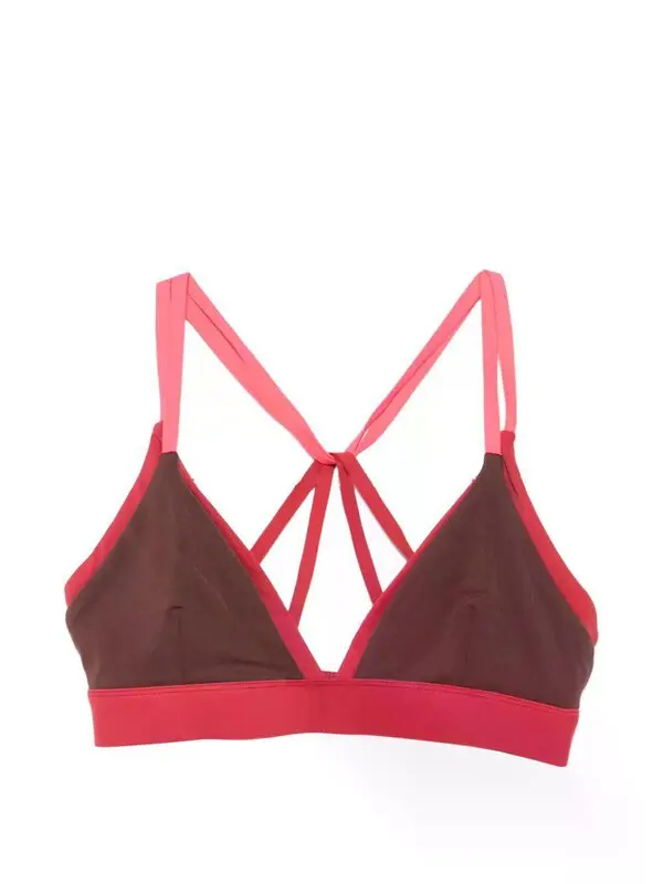 P.E Nation Activate Strappy Sports Bra - Red