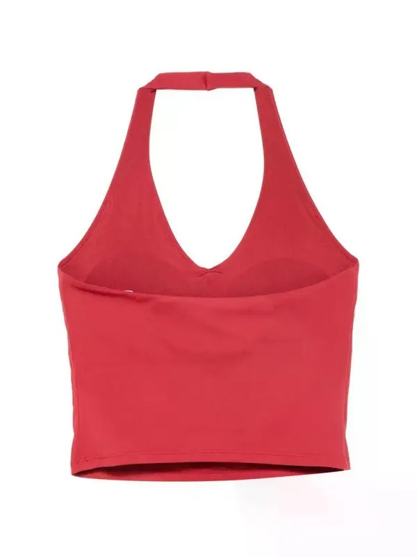 P.E Nation Reset Halter-neck Tank Top - Red