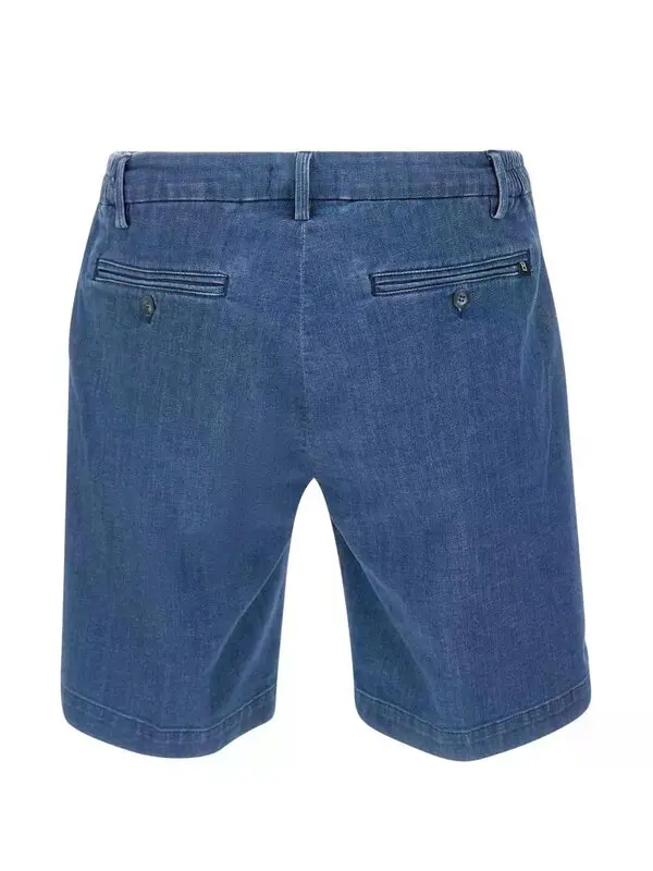 RE-HASH Gimmy Pleated Denim Shorts