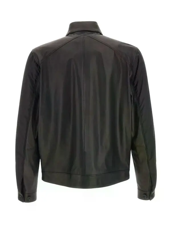 VOLFAGLI FIRENZE Massenzio Leather-panelled Quilted Jacket