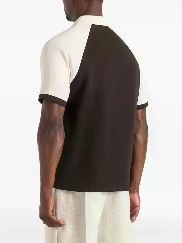 Manière De Voir Salim Contrast Raglan Shirt