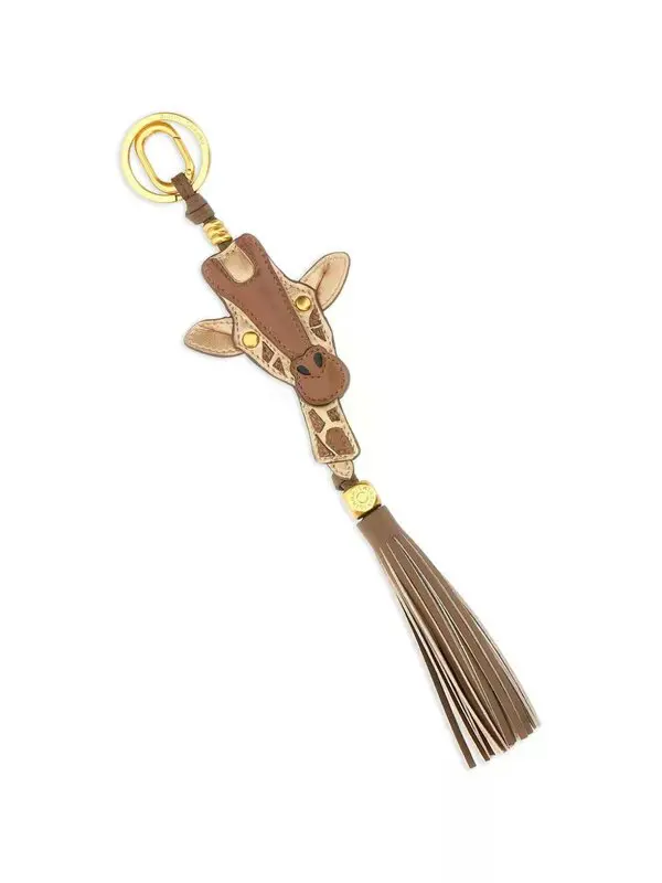 GIANNI CHIARINI Giraffe-head Tassel Keyring
