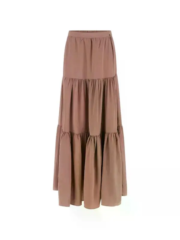 Guess Tiered Gathered Maxi Skirt