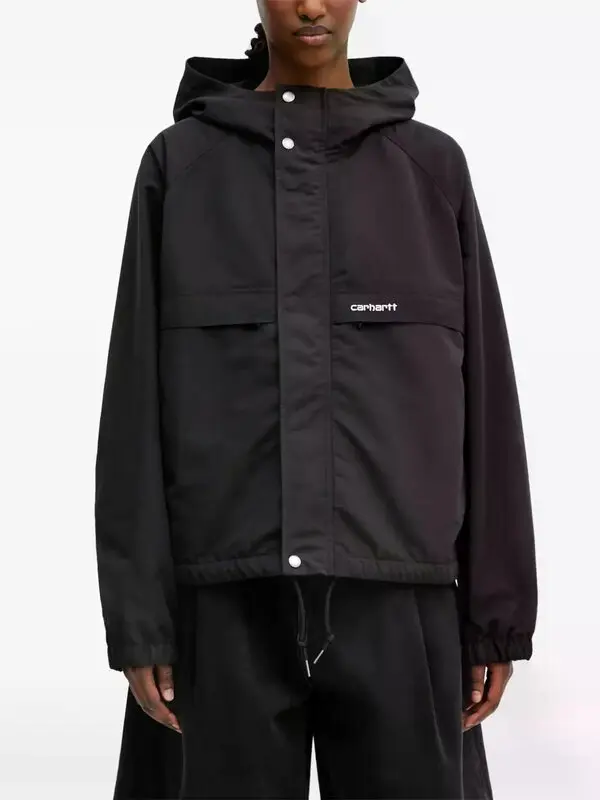 Carhartt Work In Progress Iwan Hooded Jacket - Black