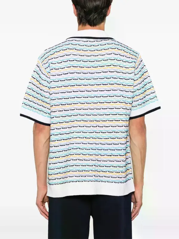 Casablanca Patterned Button-up Shirt
