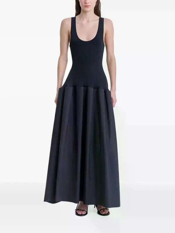 FFORME Marina Pleated Silk Gown